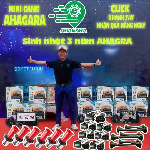 Tham gia Mini Game Ahagara nhận quà hấp dẫn - Độ Xe Tải