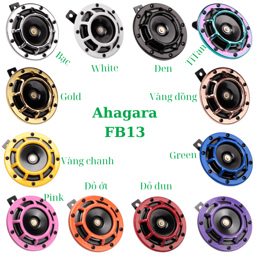 Còi đĩa Ahagara FB13 siêu to khổng lồ - Độ Xe Tải